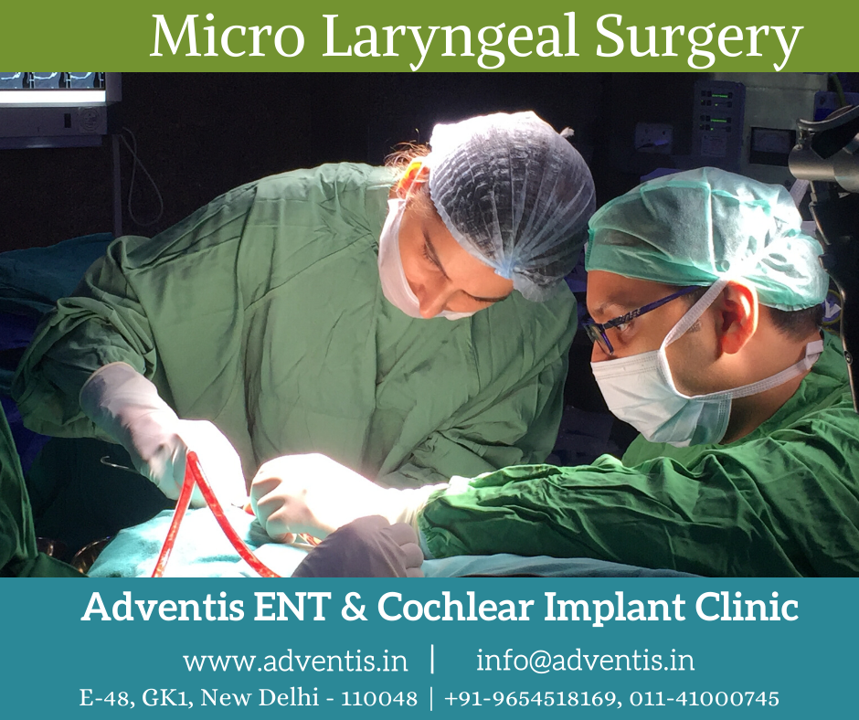 Micro Laryngeal Surgery - Larynx (Voice Box) Surgery in Delhi | Adventis